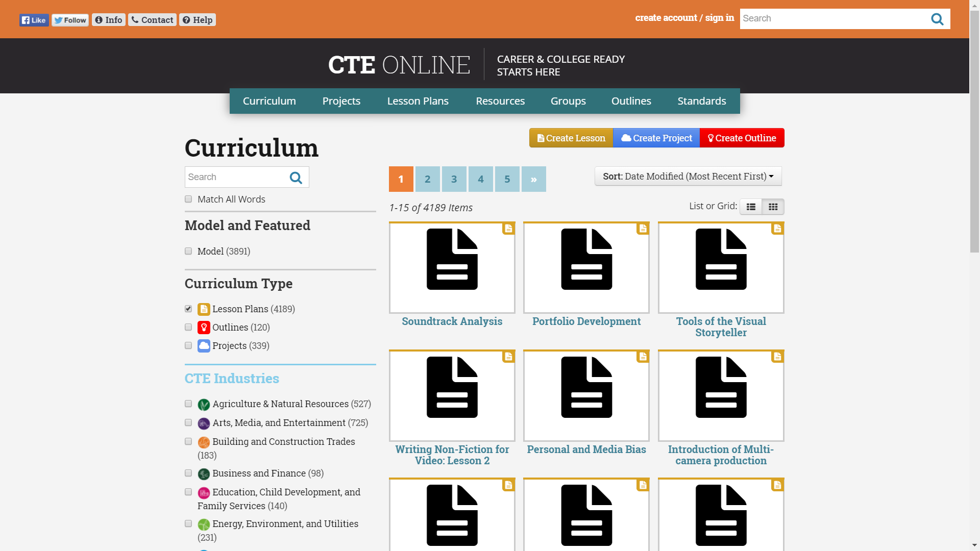 Resources from CTE Online - CTECS - WRS